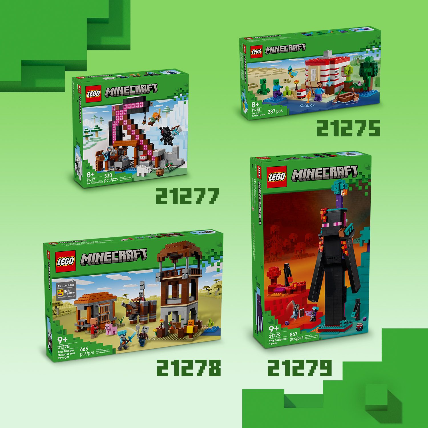 LEGO Minecraft 21274 The Warden Encounter (238 Pieces) | Shopee Thailand