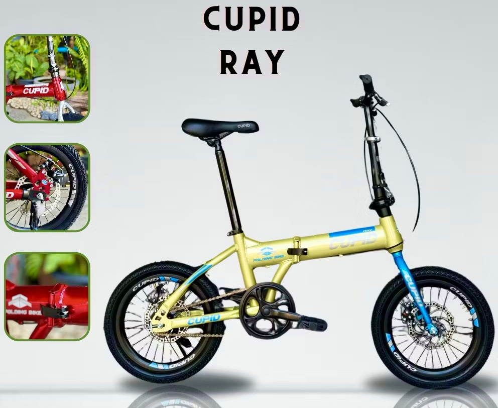 จักรยานพับได้ CUPID RAY ล้อ16นิ้ว | Shopee Thailand