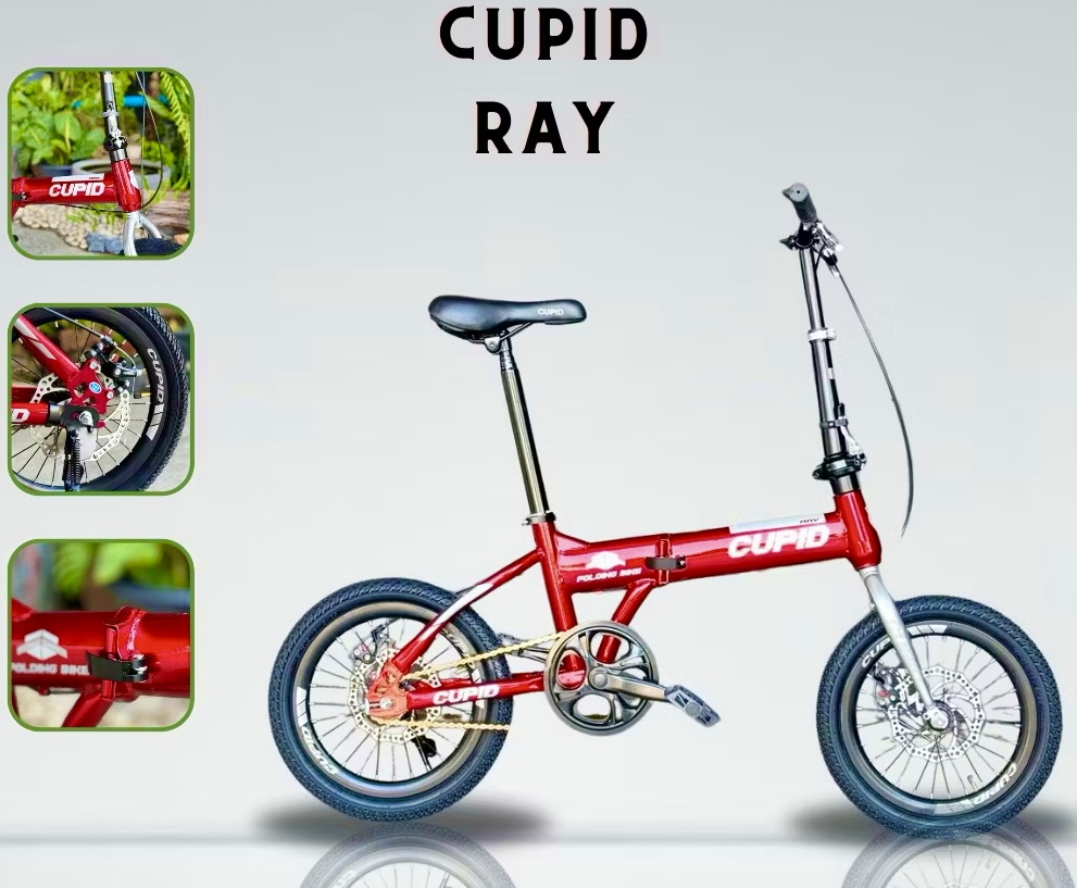 จักรยานพับได้ CUPID RAY ล้อ16นิ้ว | Shopee Thailand