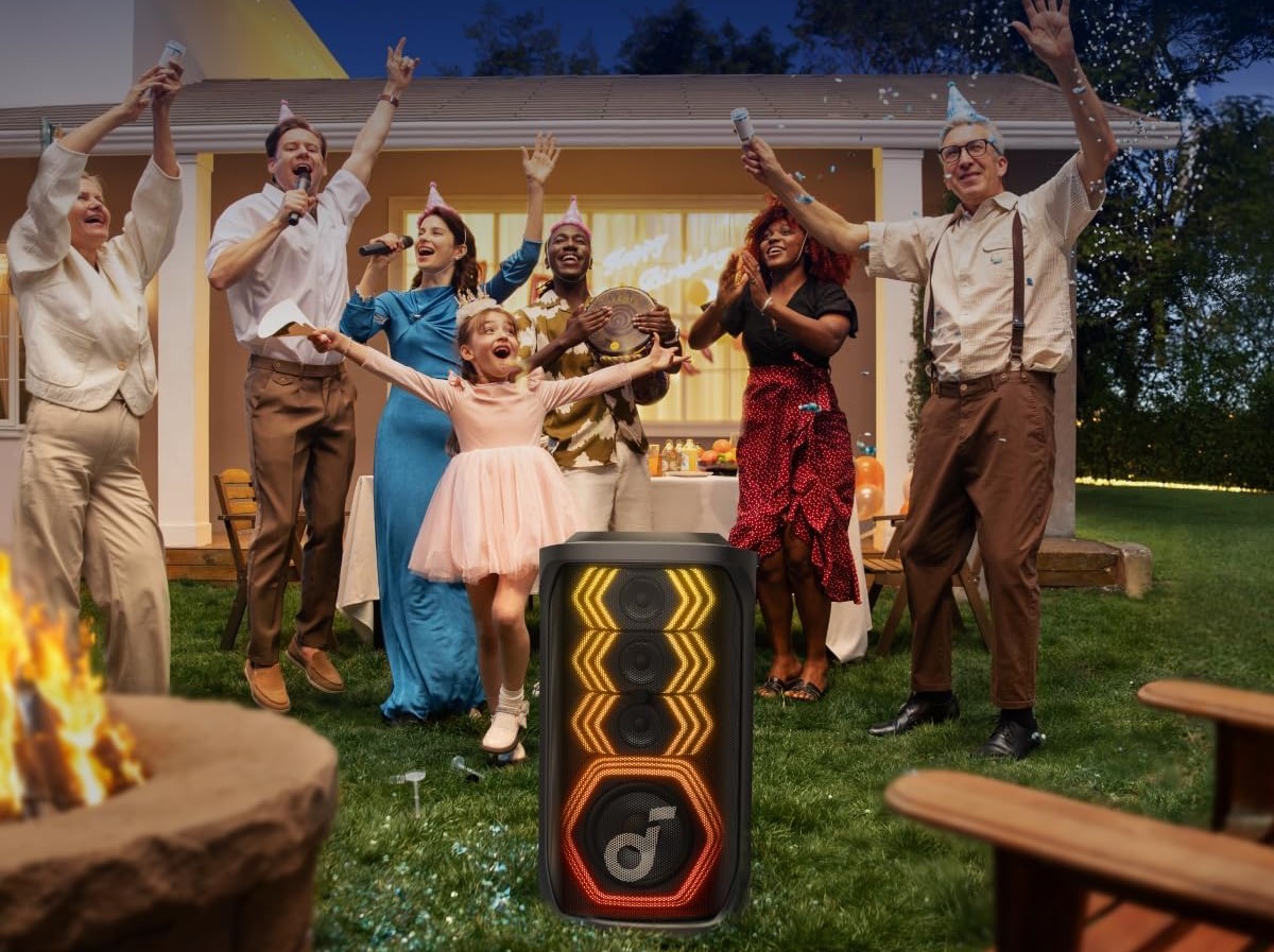 Soundcore Rave 3S Partybox Karaoke Speaker Black ลำโพงคาราโอเกะ AI ...