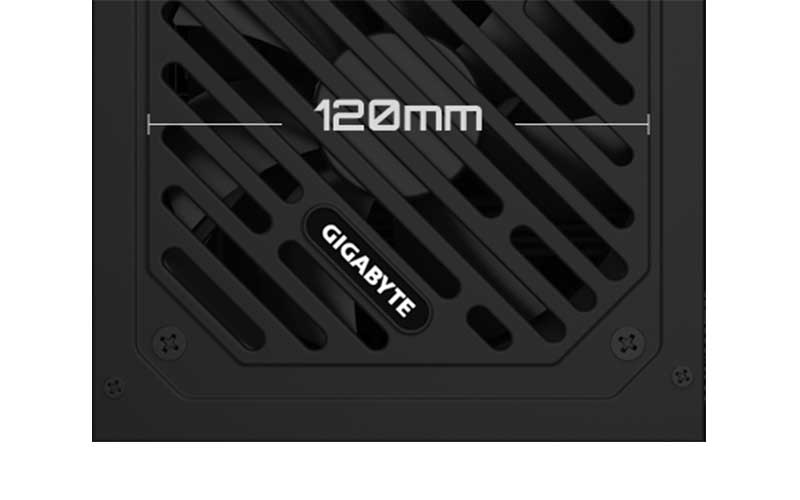 POWER SUPPLY (อุปกรณ์จ่ายไฟ) GIGABYTE - 550W 80 PLUS SILVER (WHITE) (GP ...