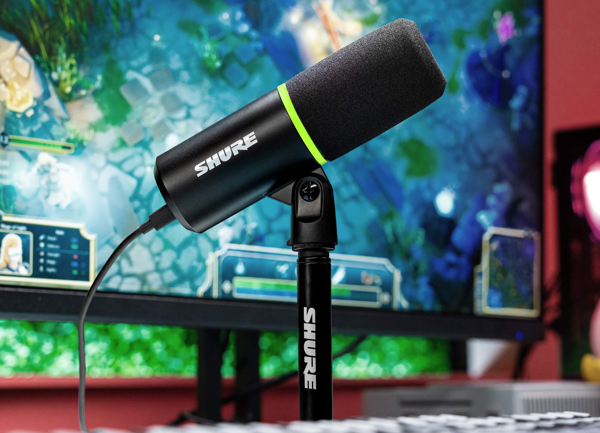 Shure MV6 USB Gaming Microphone Black ไมโครโฟนเกมมิ่ง | Shopee Thailand