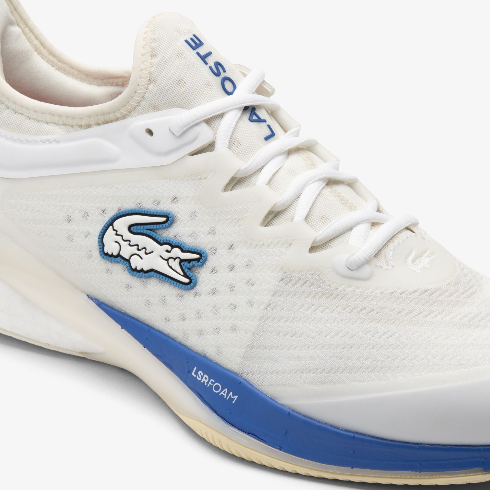 Lacoste รองเท้าเทนนิสผู้หญิง AG-LT23 Lite | White/Off White/Blue ...