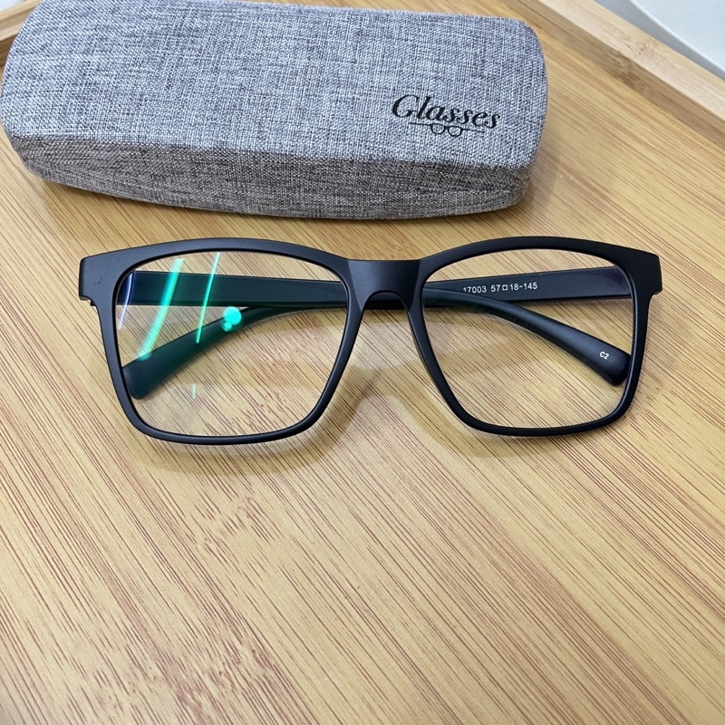 กรอบแว่นตาTR90 รุ่น17003 กรอบแว่นสำหรับตัดเลนส์ น้ำหนักเบายืดหยุ่น | Shopee Thailand