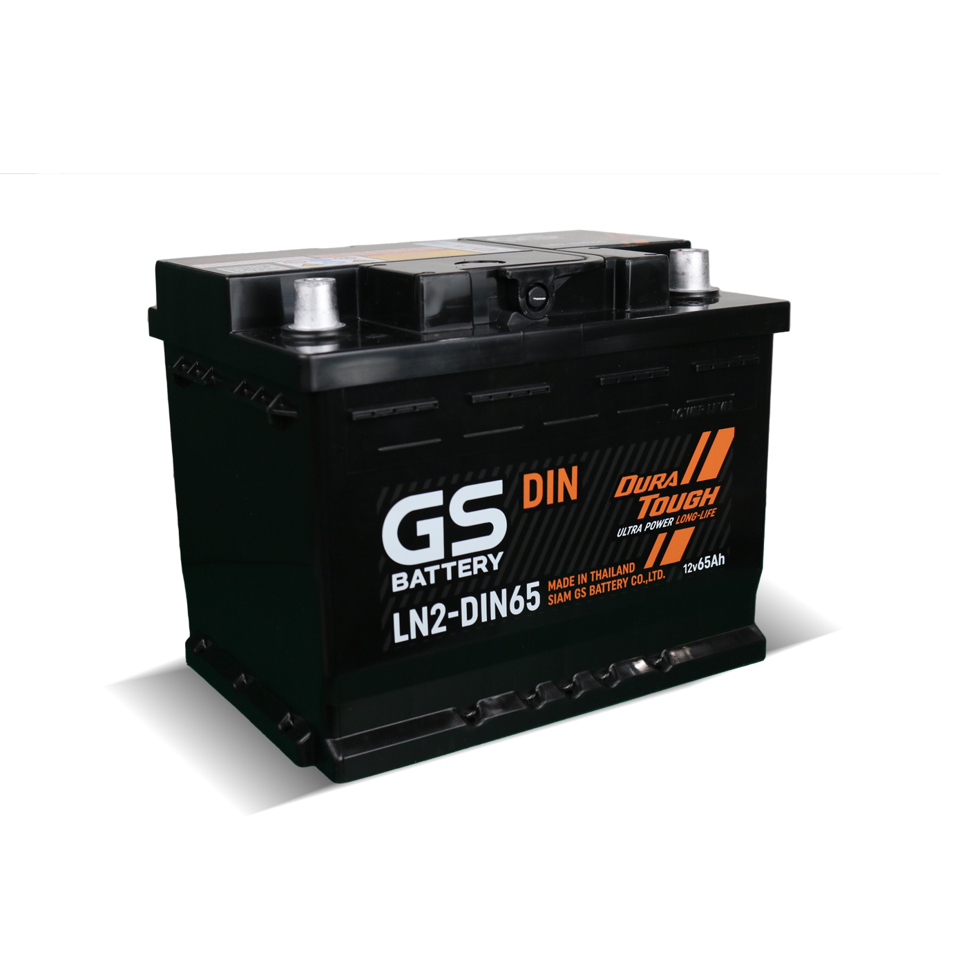 GS BATTERY LN2-DIN65 12V.65Ah ชนิดขั้วจม HONDA CIVIC FE, CITY 1.0 Turbo ...