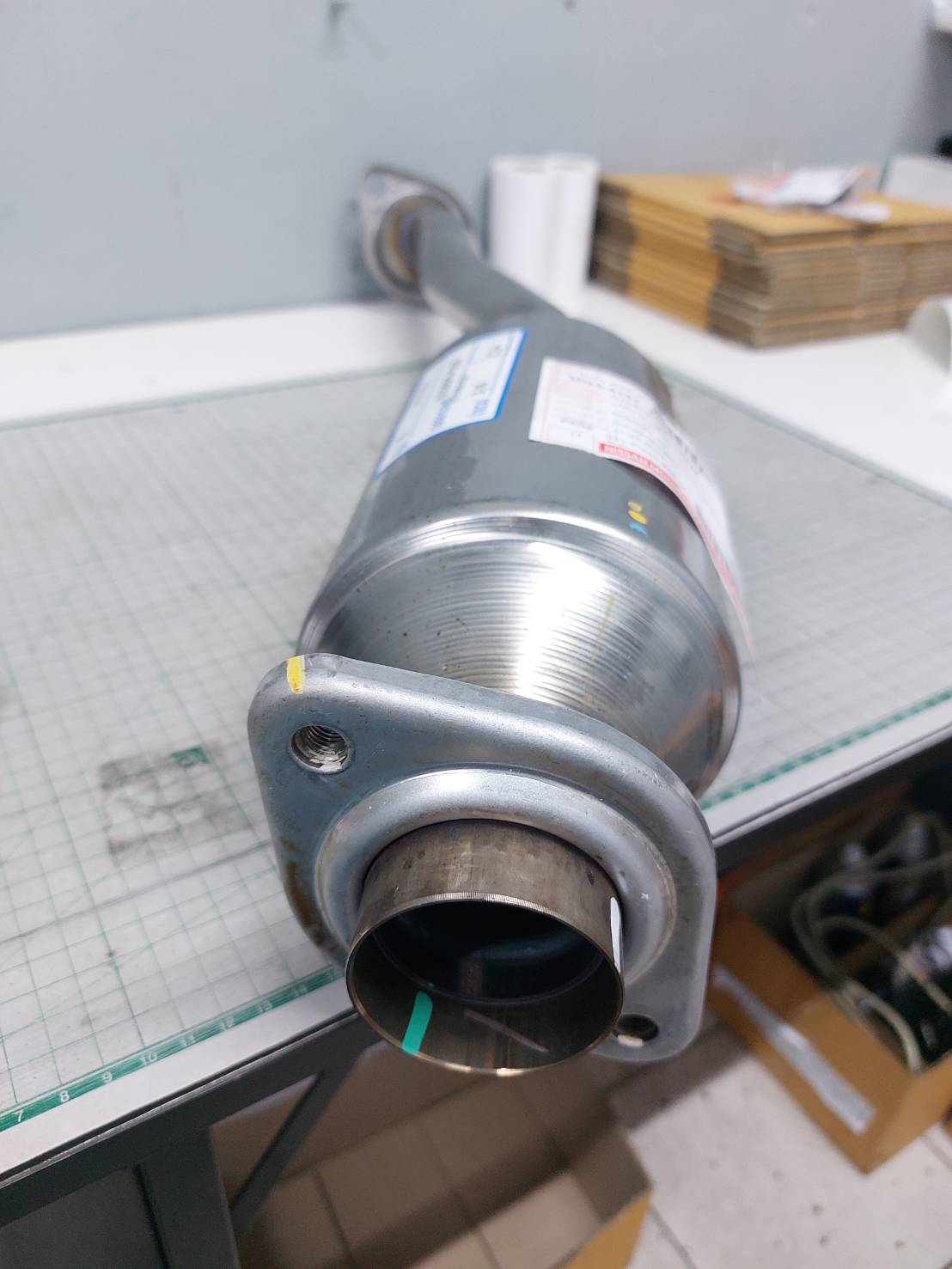 ท่อไอเสียท่อนล่าง NISSAN MARCH K13, ALMERA N17, NOTE E12T,HR# 20010 ...