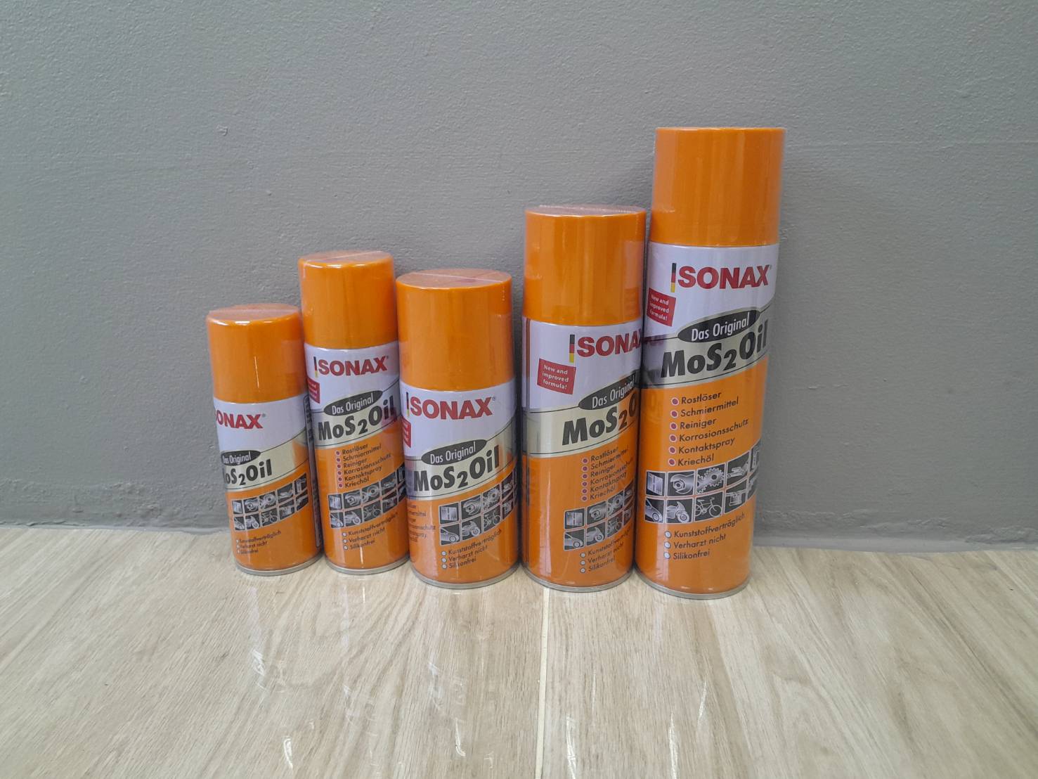 SONAX Mos 2 Oil 400 ML น้ำมันเอนกประสงค์ กัดสนิม ป้องกันสนิม คลายสกรู ...