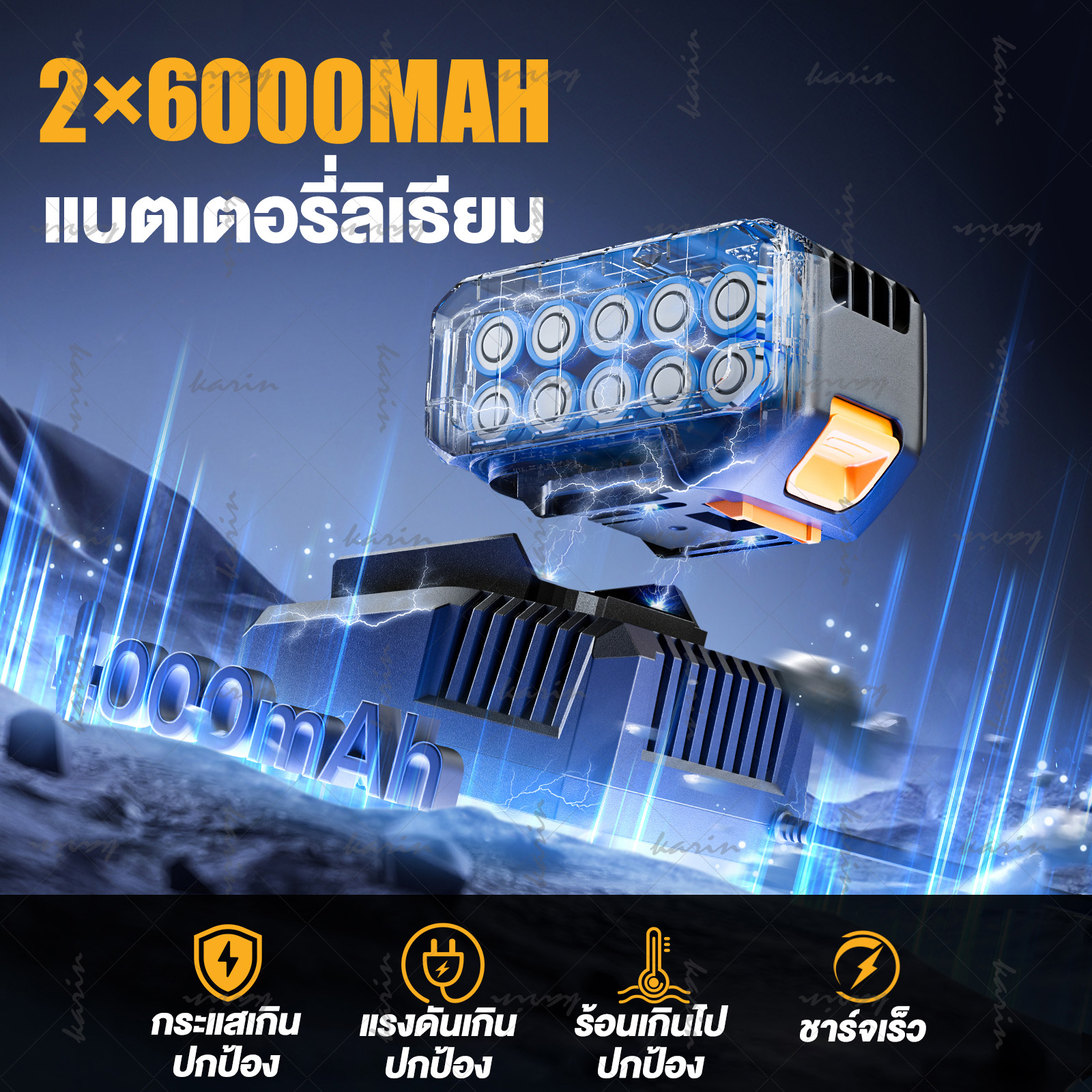 【ส่งแบตเตอรี่2ก้อน】DeWalt DCF887 ประแจไฟฟ้า 950N.M บล็อกไฟฟ้า 88vประแจไฟฟ้าไร้สาย ประแจกระแทกทรง ...