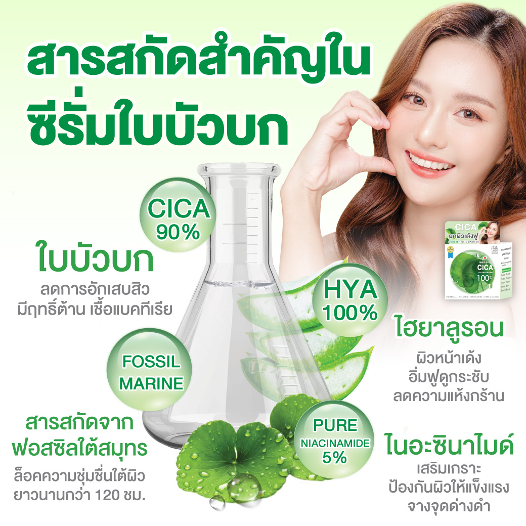 Fuji Cica Hya Niacinamide Booster 8 g. ฟูจิ ซิก้า ไฮยา ไนอะซินาไมด์ บูส ...
