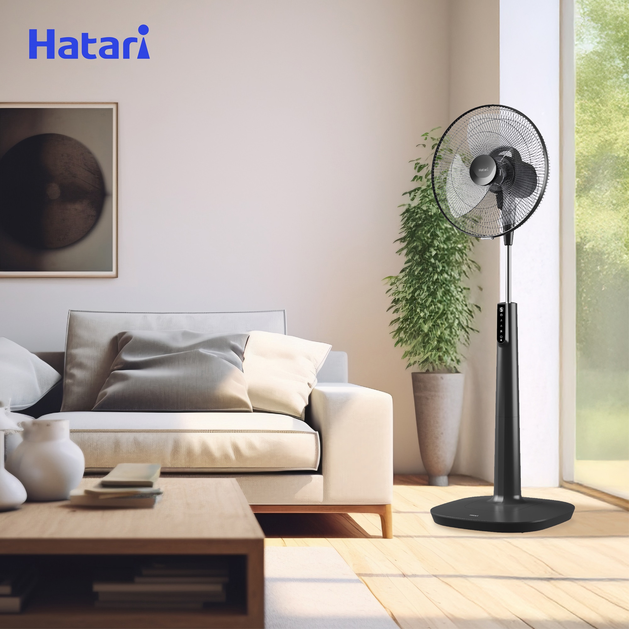 พัดลม Hatari พัดลมตั้งพื้น 16 นิ้ว มาพร้อมรีโมทคอลโทรล รับประกันมอเตอร์ 3 ปี (P16R1) | Shopee ...