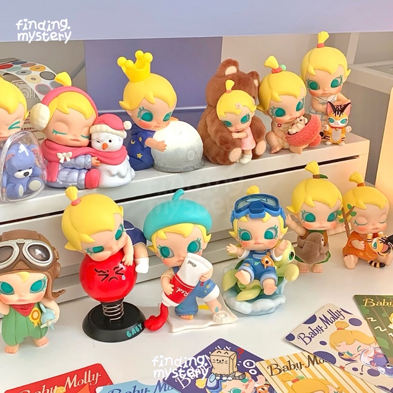 ( พร้อมส่ง ) Blind box กล่องสุ่ม : Baby MOLLY My Huggable Discovery ...
