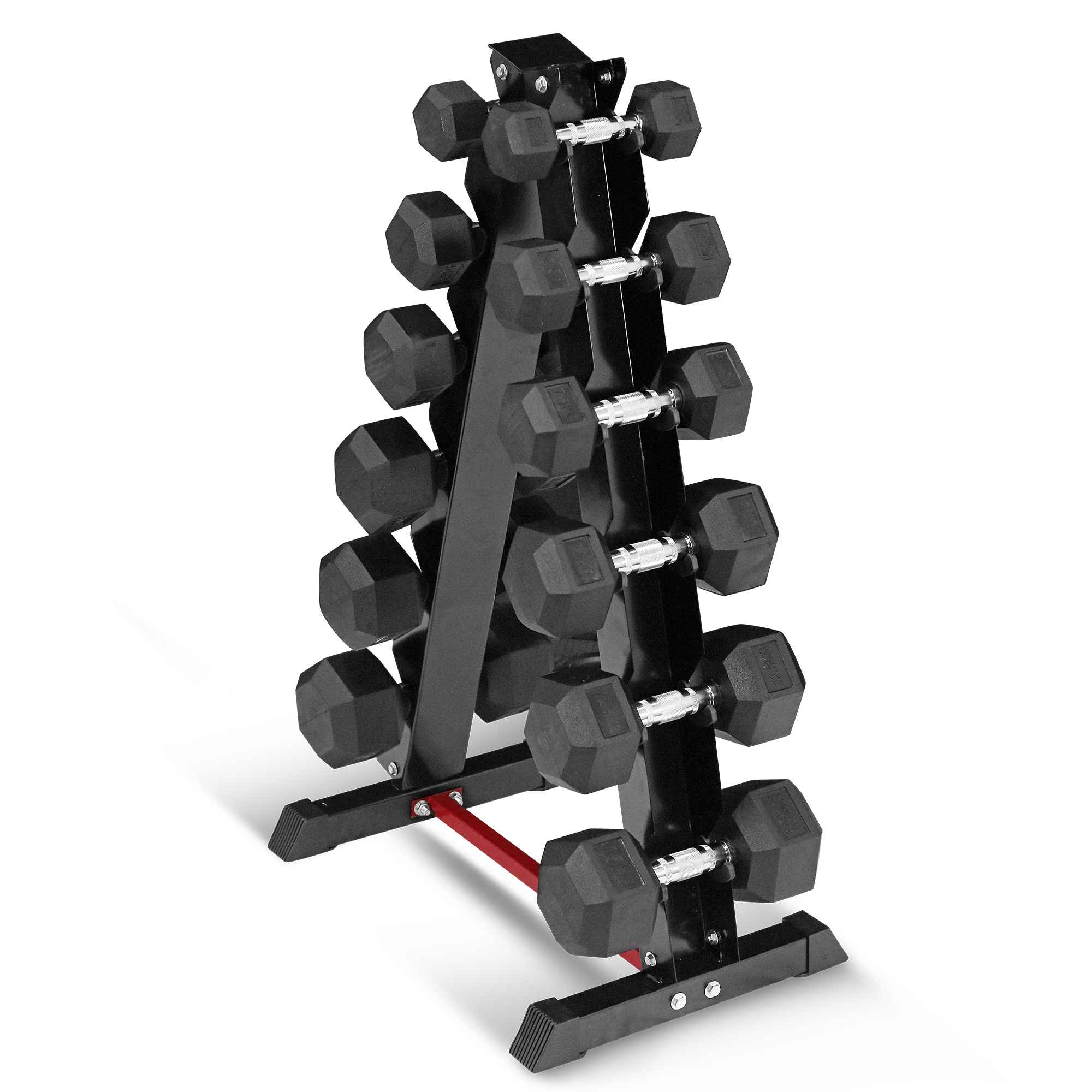 ดัมเบล HEX 6 คู่ (2.5-15KG) พร้อมขาตั้ง - เครื่องออกกำลังกาย แบรนด์ ...