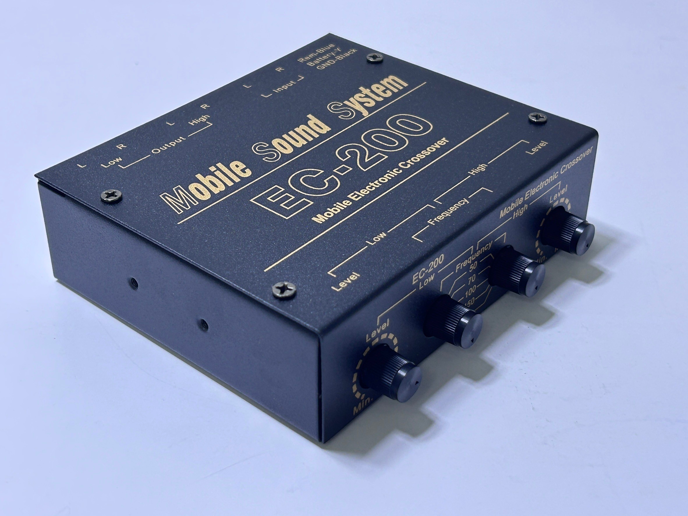 ครอสโอเวอร์ EC-200 ปรับจูนเสียงให้ดีขึ้น เครื่องเสียงติดรถยนต์ มีไฟโชว์ ที่ปุ่มปรับเครื่อง ...