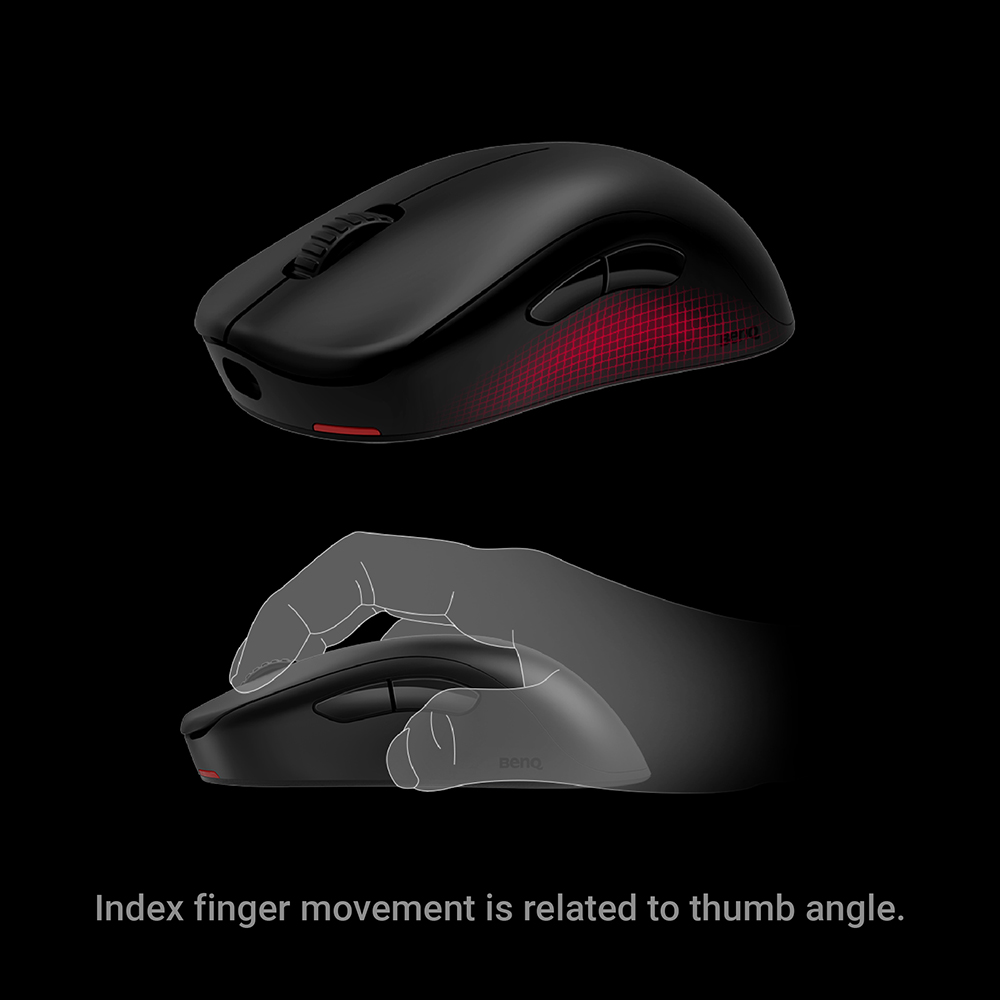 ZOWIE U2-DW / U2-DW-WH 4K Wireless Mouse for Esports ขนาด M/กลาง (เมาส์ ...