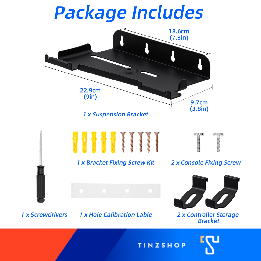 PGTECH Suspension Bracket Compatible With PS5 Slim & PS5 Pro Series ...