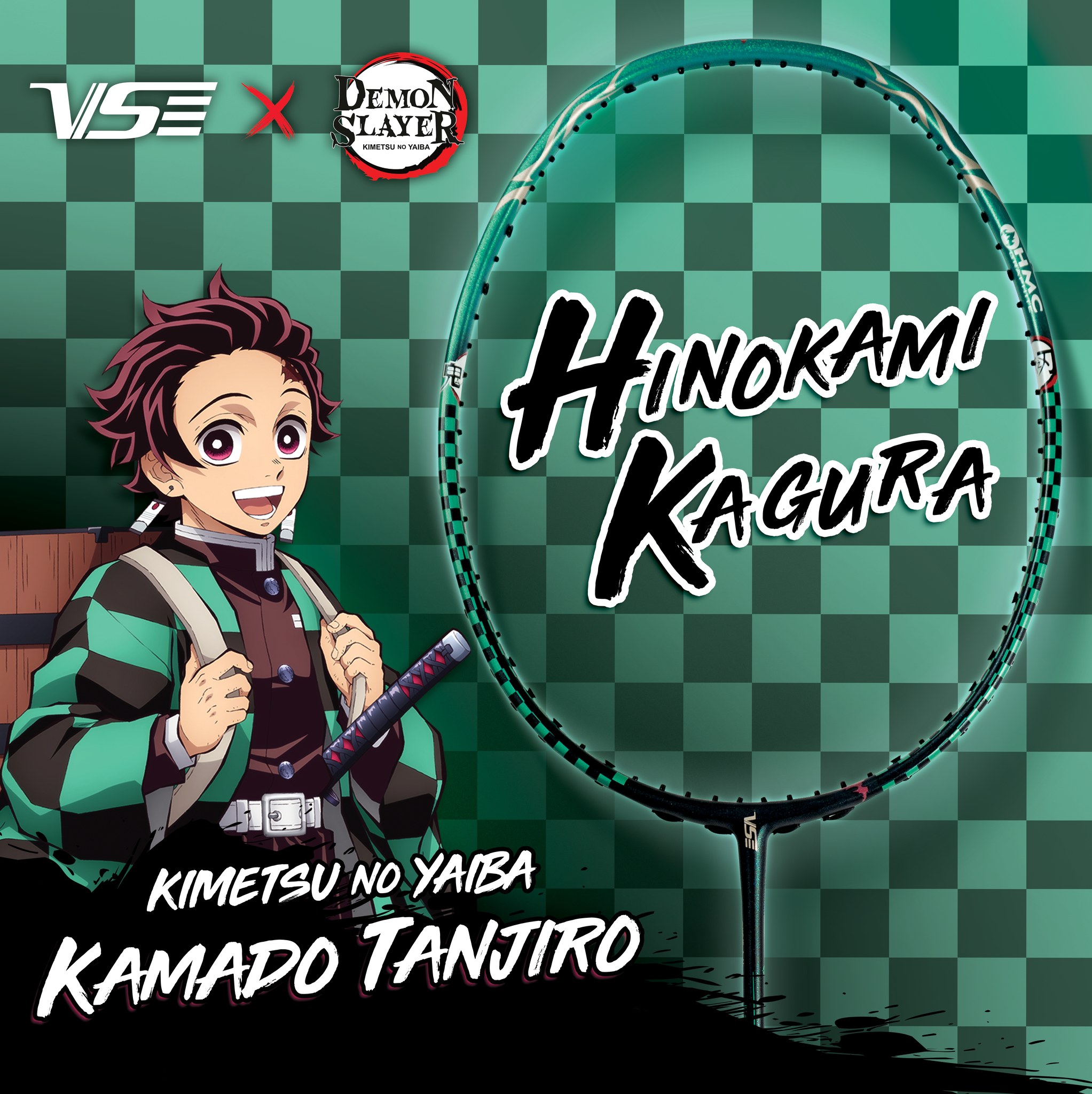 VENSON ไม้แบดมินตัน VS รุ่น DEMON SLAYER COLLECTION | Shopee Thailand