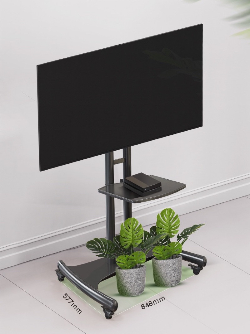 NB AVA1500-60-1P ขาตั้งทีวี 32-75 นิ้ว TV Stand มีล้อ ห้องประชุม แสดง ...
