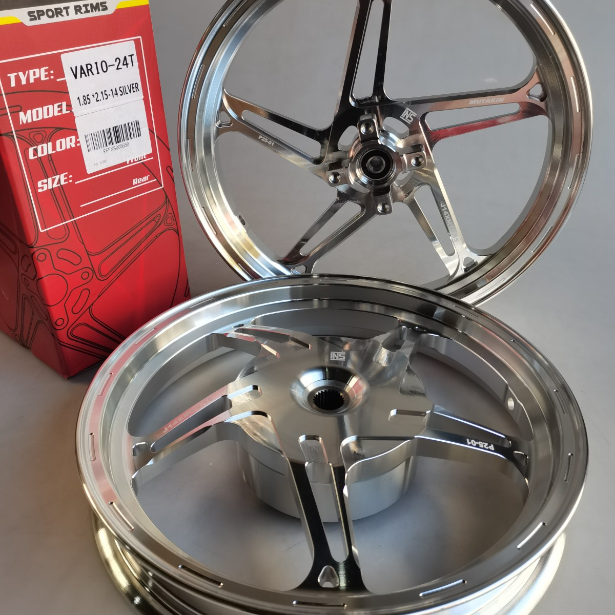 MUTAKIN ล้อแม็ก J501 RIM ล้อแม็กคลิก สำหรับ CLICK125(i) / CLICK150(i ...