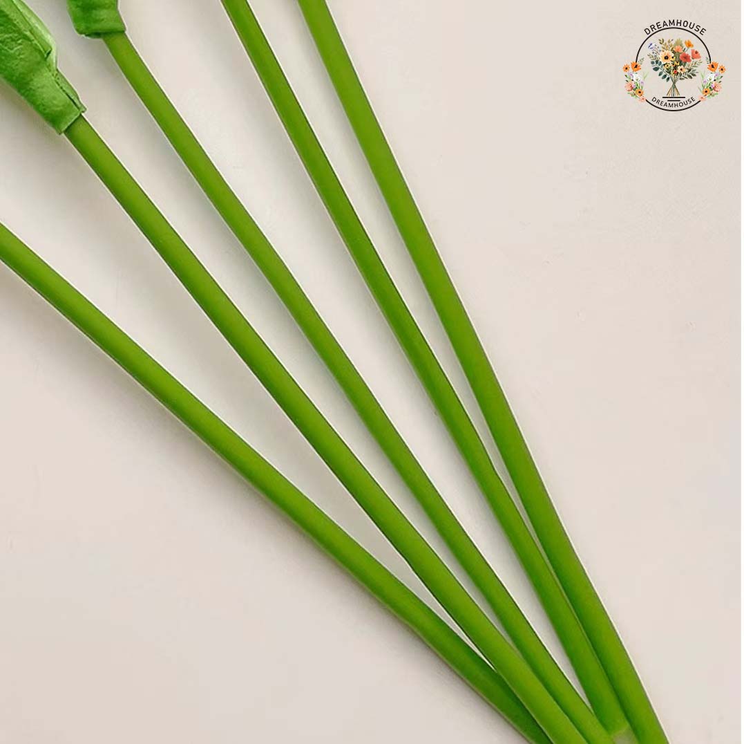 ดอกไม้ประดิษฐ์ ทิวลิป Tulip Flower ประดิษฐ์ดอกไม้ปลอมตกแต่งบ้าน พร้อพ ...