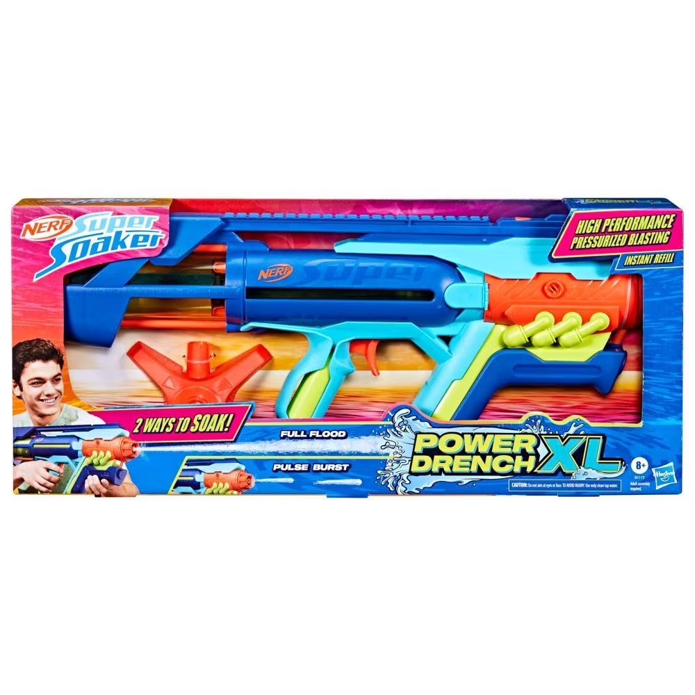 NERF SUPER SOAKER POWER DRENCH XL ของเล่น | Shopee Thailand