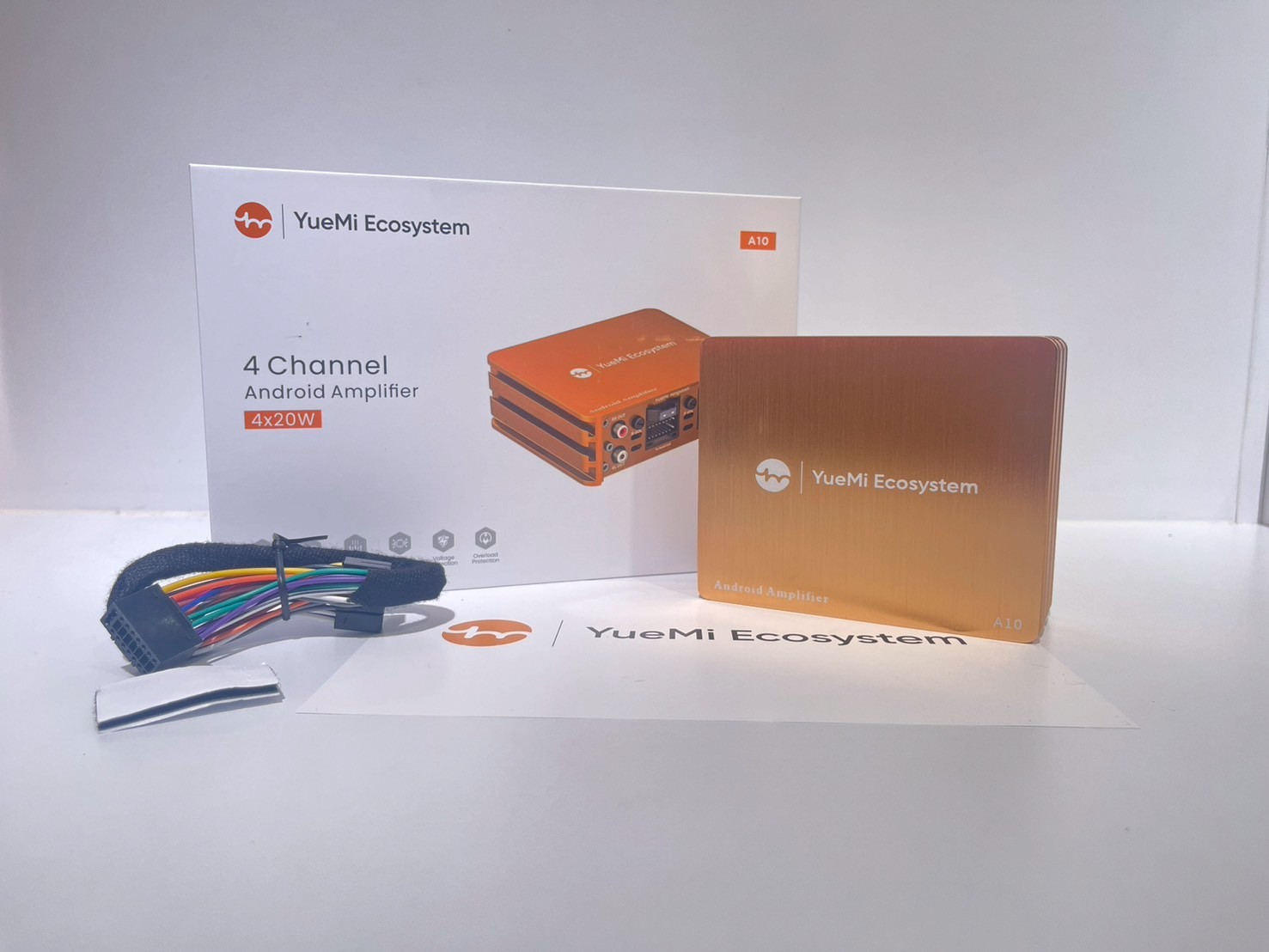 YueMi Ecosystem | Yuemi A10 แอมป์แอนดรอย Class AB | 4x15W(RMS), Peak ...