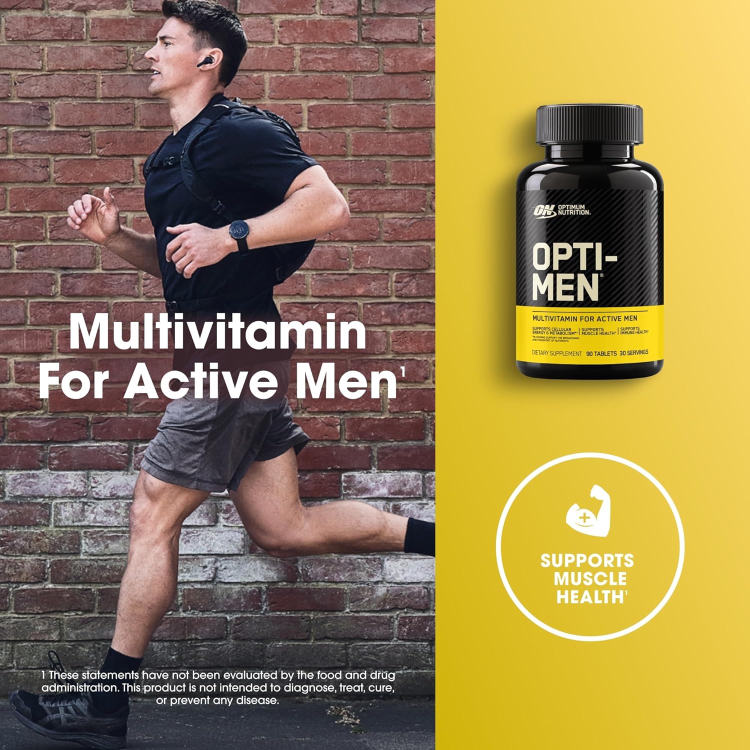 Opti-Men Men's Daily Multivitamins (Packaging May Vary) วิตามินรวม ...