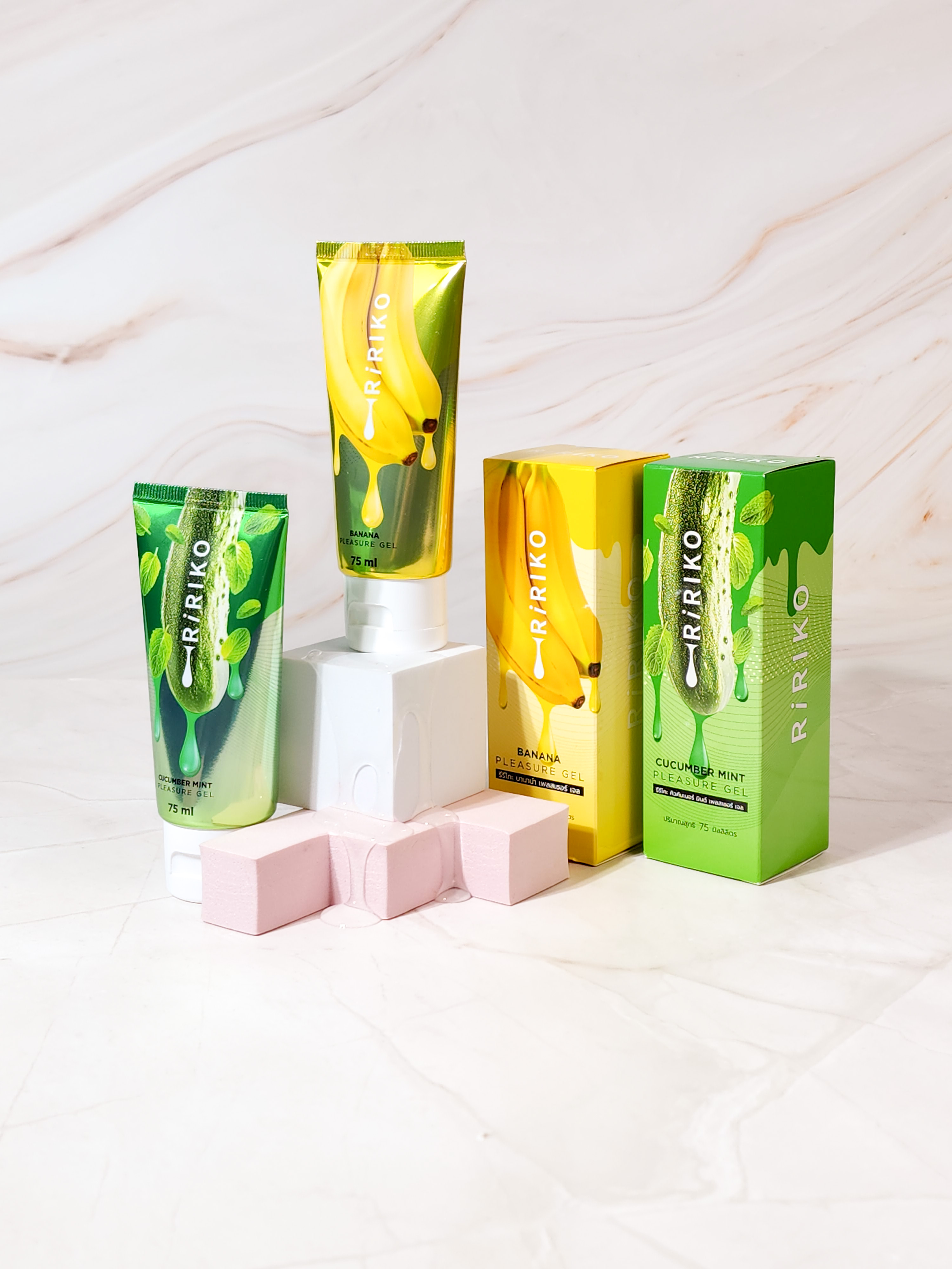 RIRIKO PLEASURE GEL - เจลหล่อลื่นสูตรน้ำ ใส ไม่เหนียวเหนอะหนะ 75ML ...