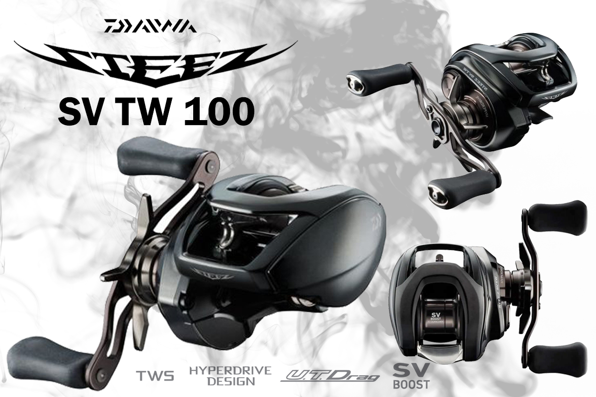 รอกหยดน้ำ DAIWA STEEZ SV TW 100H | Shopee Thailand