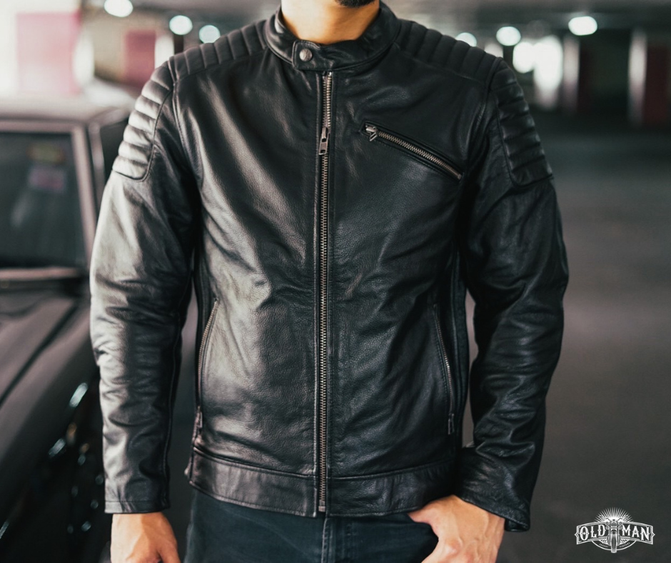 เสื้อหนังแท้ เสื้อแจ็คเก็ตหนังแท้ เสือหนังขี่มอเตอร์ไซค์ รุ่น Red Moon ...