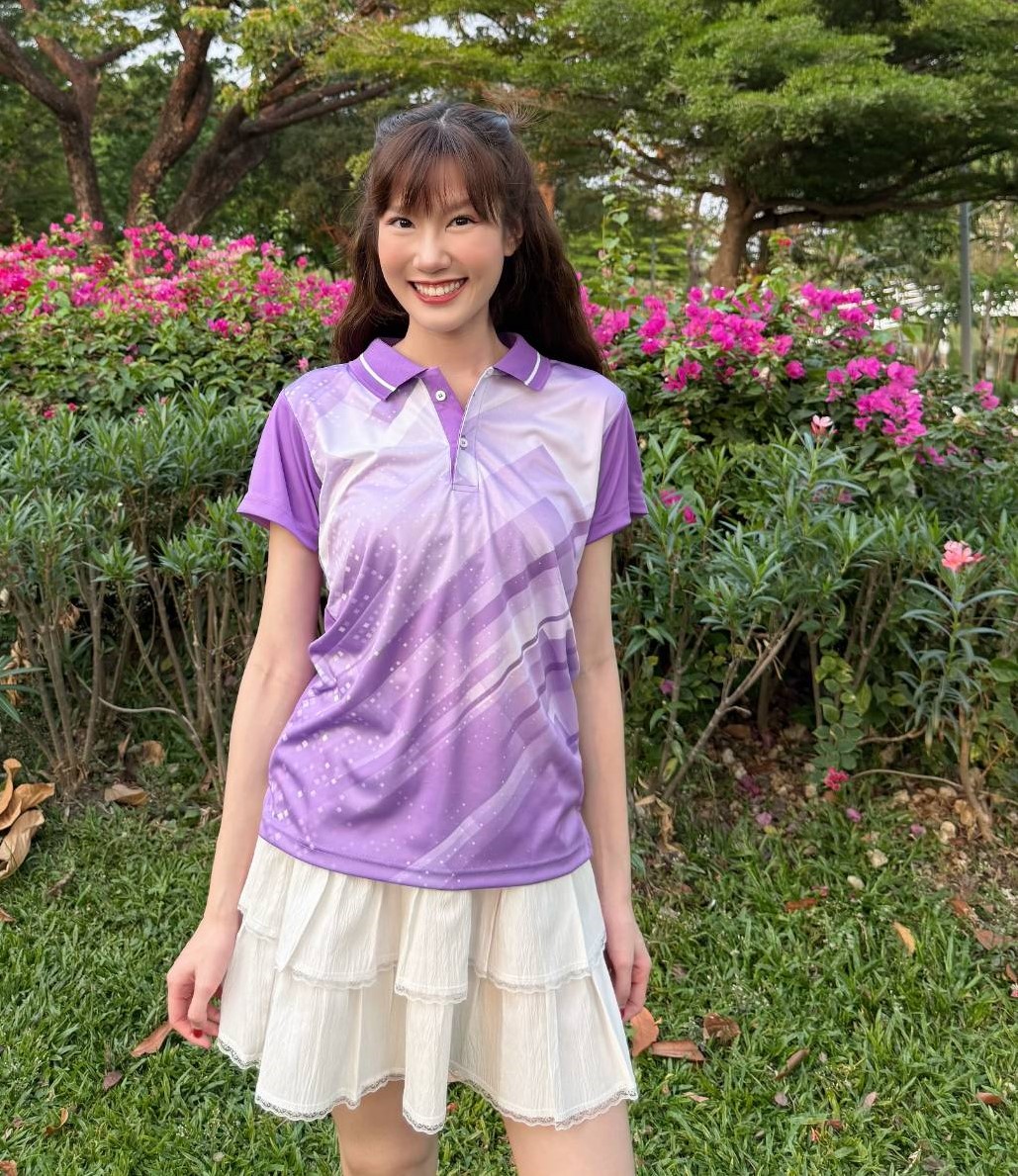 ***ของแท้ส่งไว** เสื้อคอปกหญิง SA303 เสื้อกีฬาหญิง ทรงเข้ารูป แนะนำให้ ...