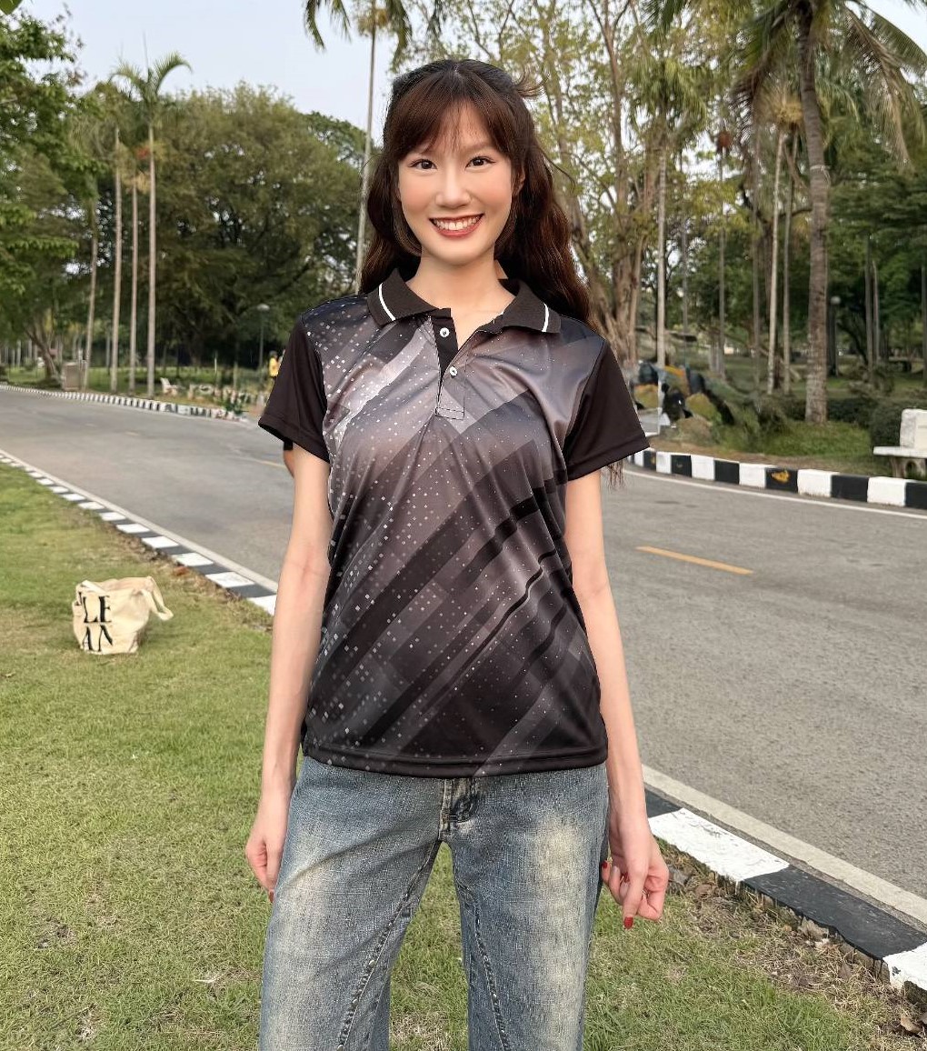 ***ของแท้ส่งไว** เสื้อคอปกหญิง SA303 เสื้อกีฬาหญิง ทรงเข้ารูป แนะนำให้ ...