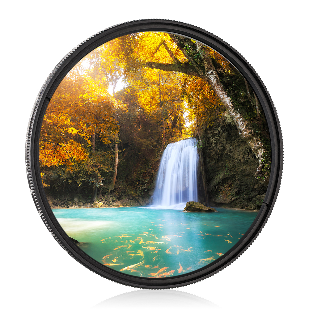 K&F ND2-ND400 Filter ฟิวเตอร์ Variable Fader Neutral Density ND Filter ...