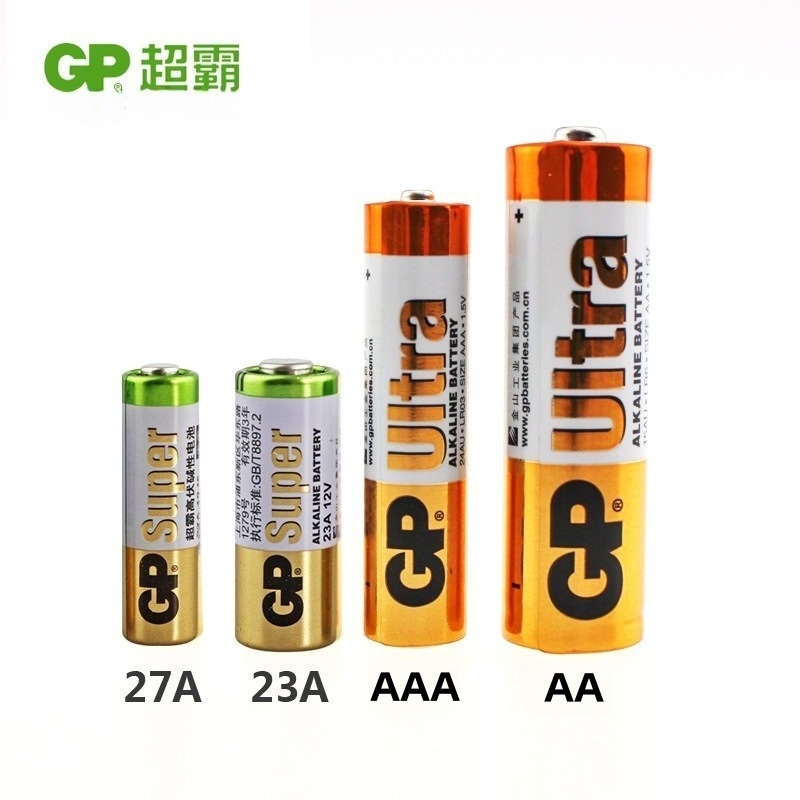 GP 23A 27A 12V 5 ก้อน ถ่านรีโมท ถ่าน 23A/L1028 27A/L828 12v นาฬิกาปลุก กล้อง Super Alkaline ...