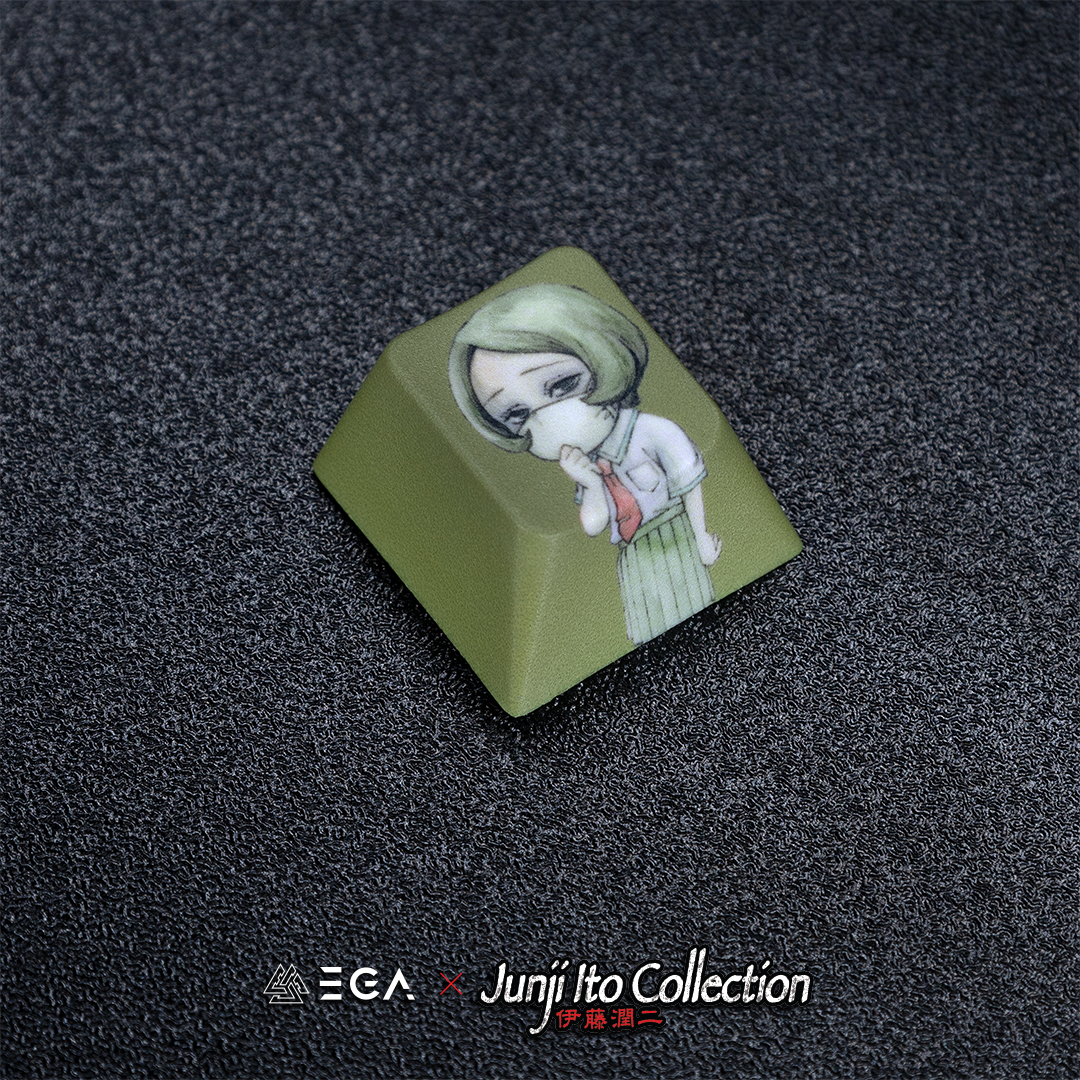 Set Keycap SD “EGA X JUNJI ITO COLLECTION” เซ็ทคีย์แคป 12 ปุ่มลาย "คลัง ...