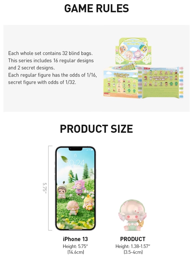 พร้อมส่งจากไทย🇹🇭 ยกกล่อง POP BEAN Going Outing With Me Series（1PC Per ...
