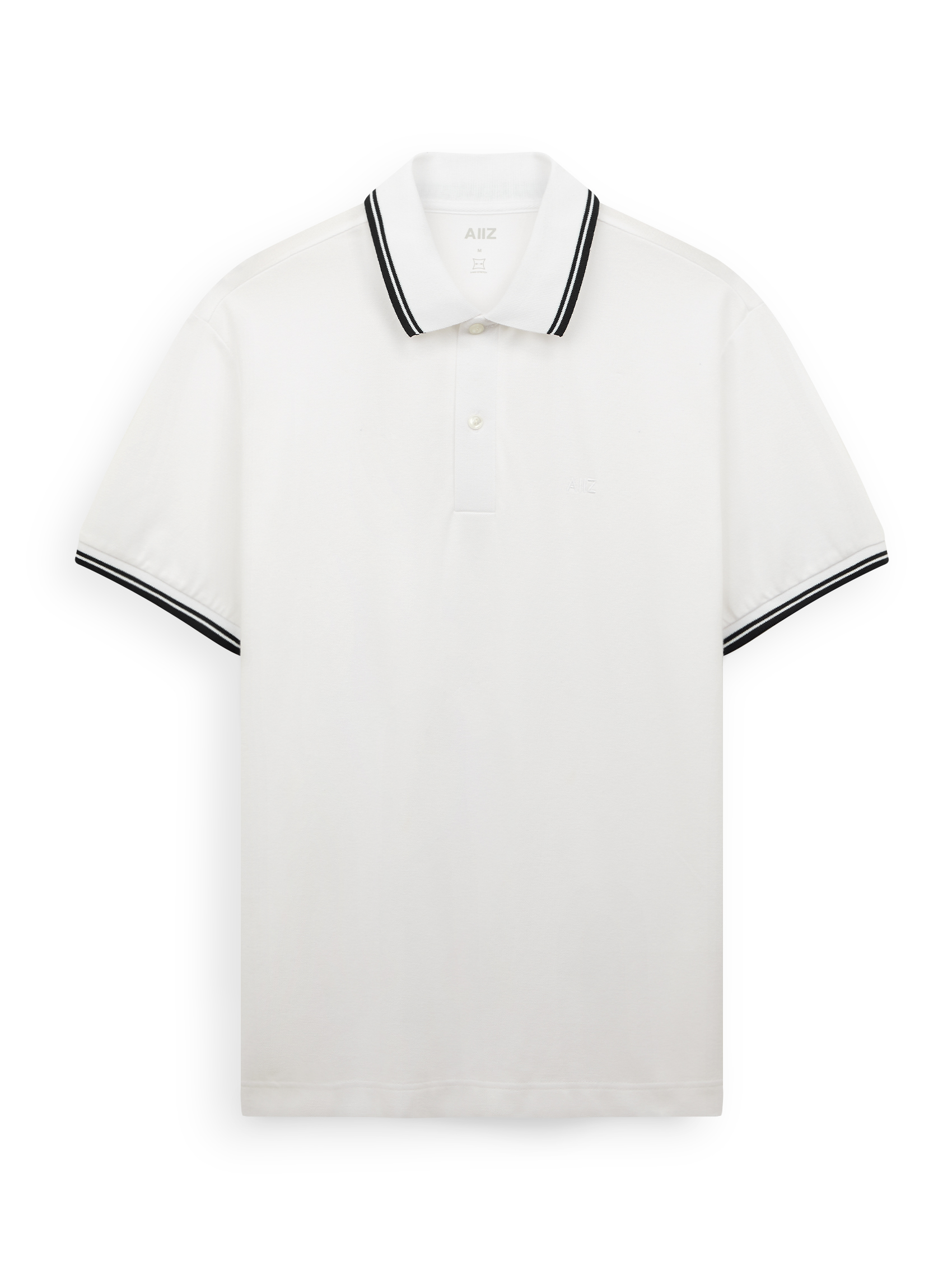 AIIZ (เอ ทู แซด) - AIIZ เสื้อโปโลผู้ชาย ทอริ้วปลายปก AIIZ Men’s Tipping Polo Shirt | Shopee Thailand