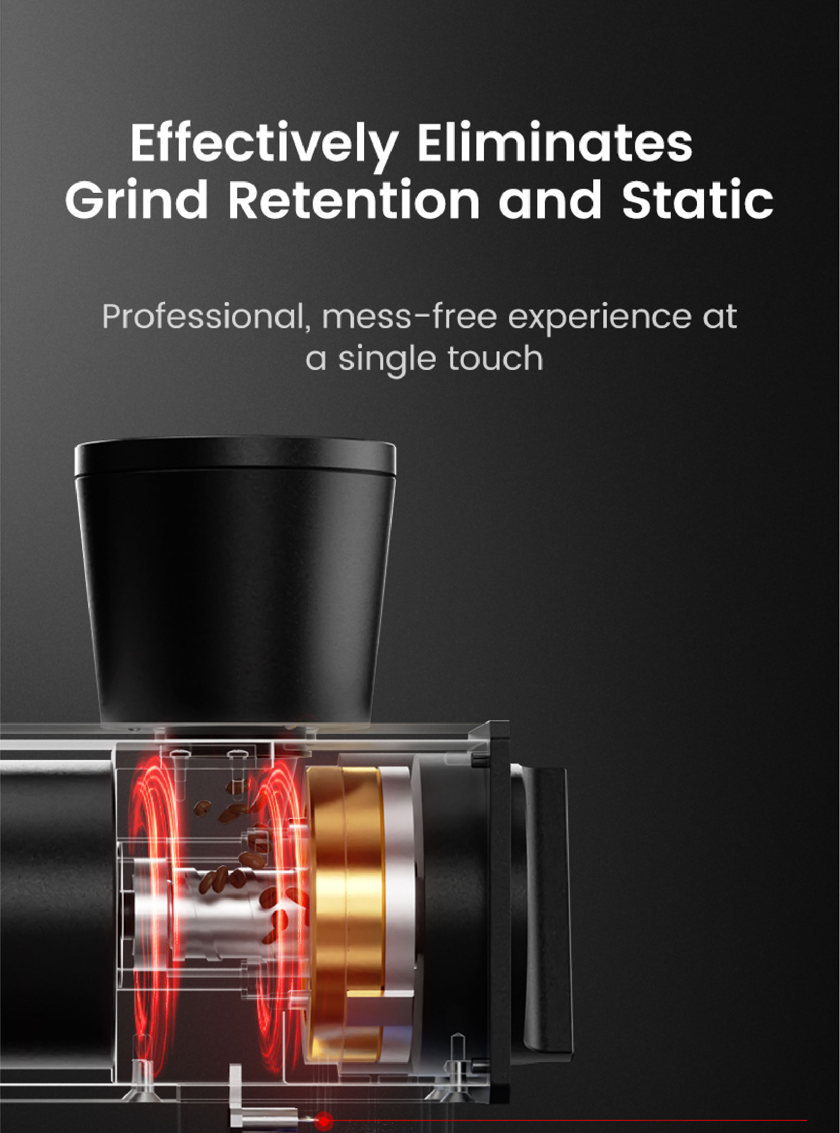 MHW-3BOMBER F74 Navigator Electric Coffee Grinder เครื่องบดกาแฟไฟฟ้า ...