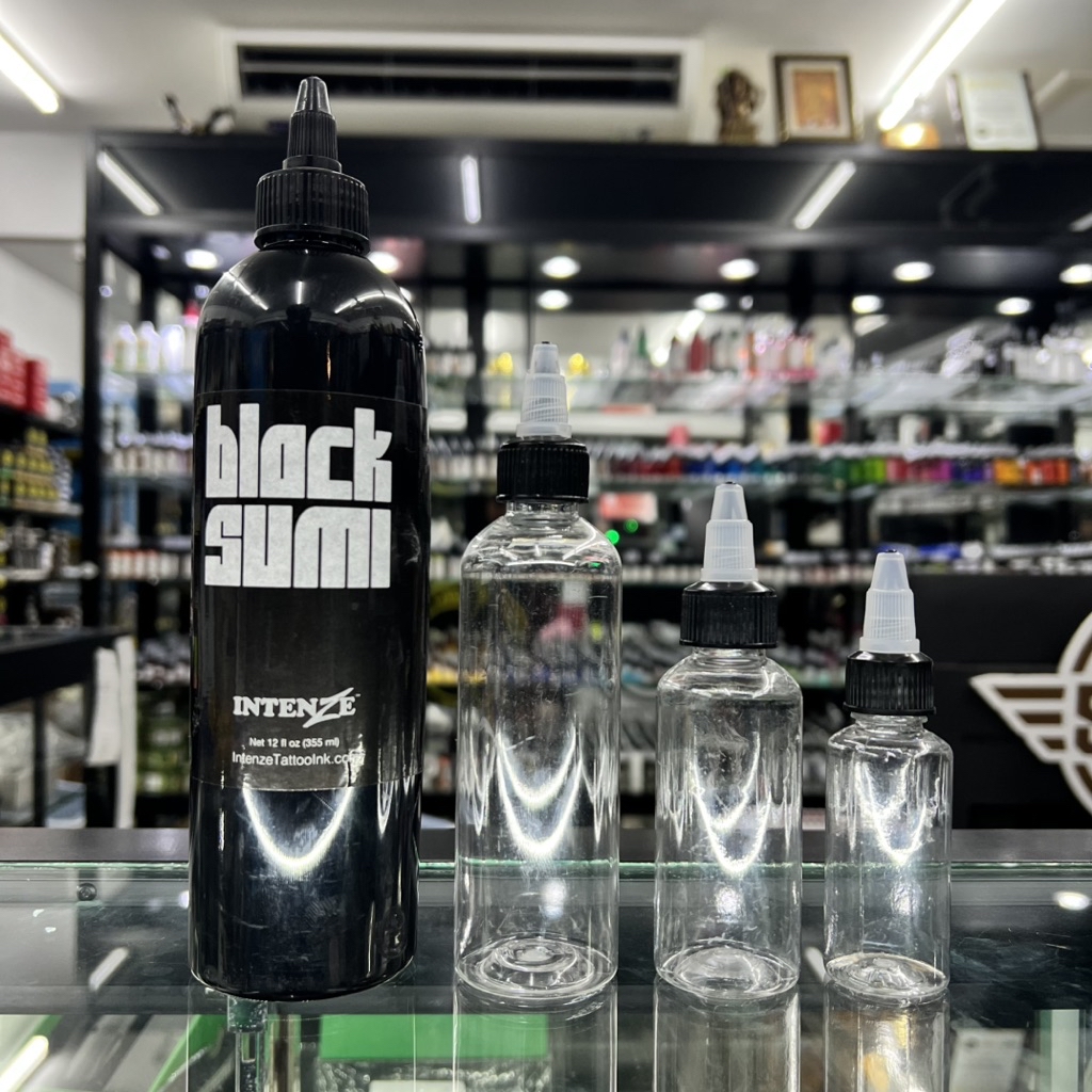 Black Sumi หมึกดำสำหรับงานญี่ปุ่นโบราณ จาก INTENZE ของเเท้100% | Shopee ...