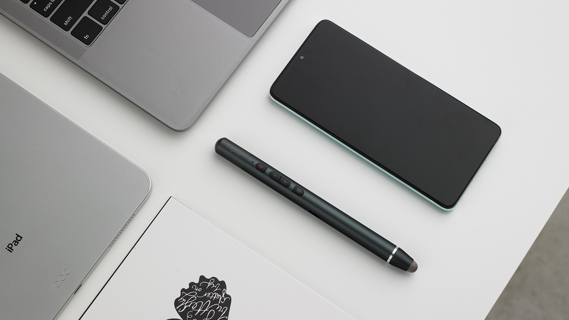 Rapoo XR200 – Wireless Presenter เลเซอร์พ้อยเตอร์แสงสีแดง ใช้สำหรับพรี ...