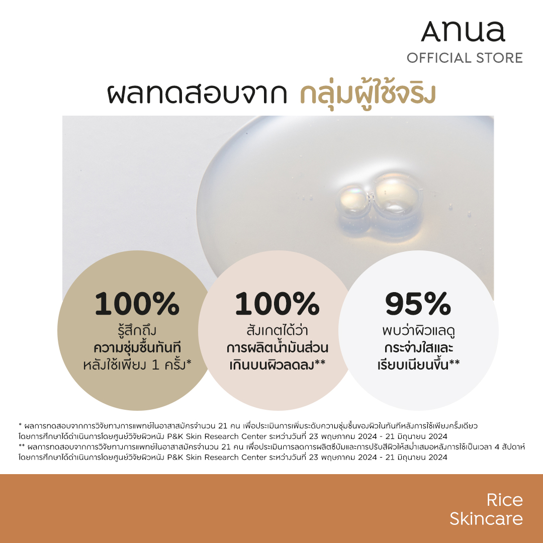 ANUA : RICE 70 GLOW MILKY TONER 250ml | Shopee Thailand