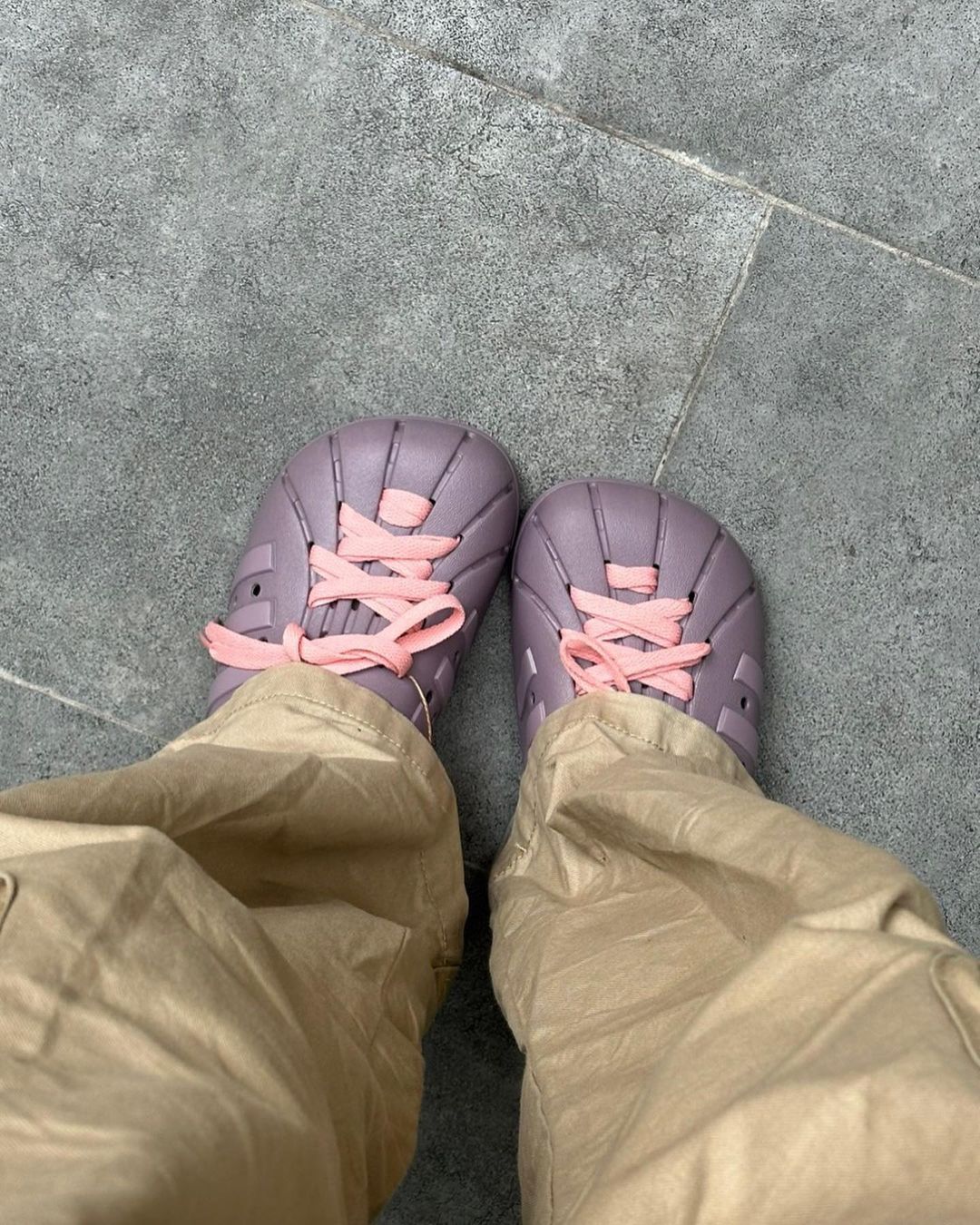 Adidas Collection อาดิดาส รองเท้าแตะ รองเท้าแตะแบบสวม CV Adilette Clogs ...