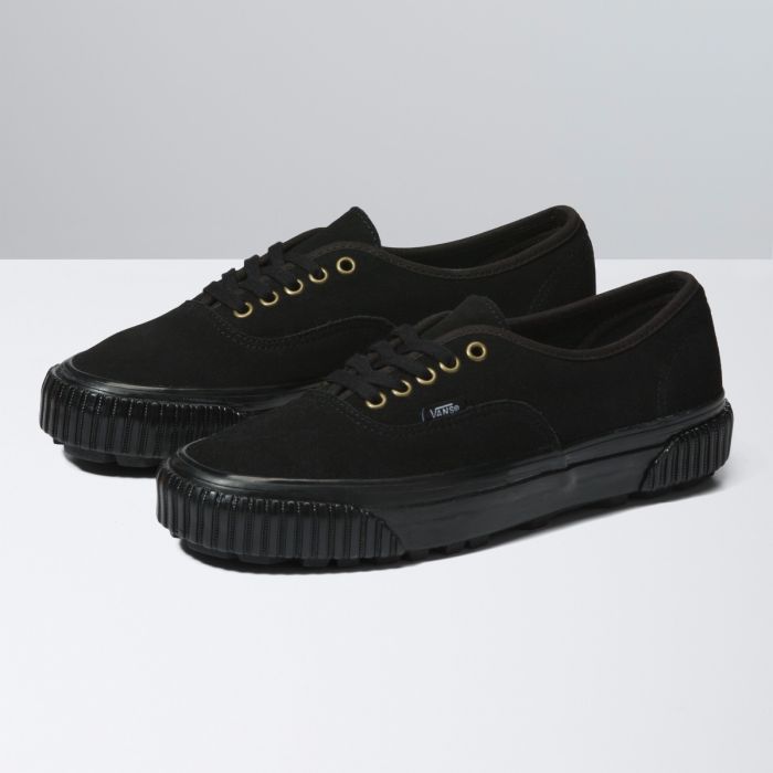 VANS VN0005U4BLK UA Authentic 44 Lug DX ANAHEIM FACTORY OG SUEDE BLACK ...