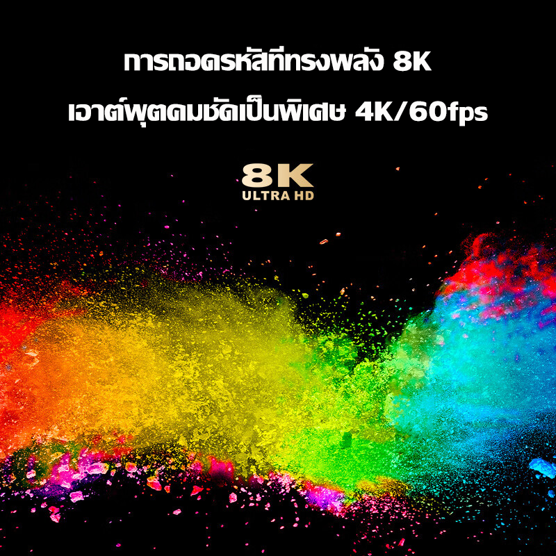 8K 8G+256G เสียง กล่อง android tv box กล่องแอนดรอยด์ทีวี 2024 Netflix ...