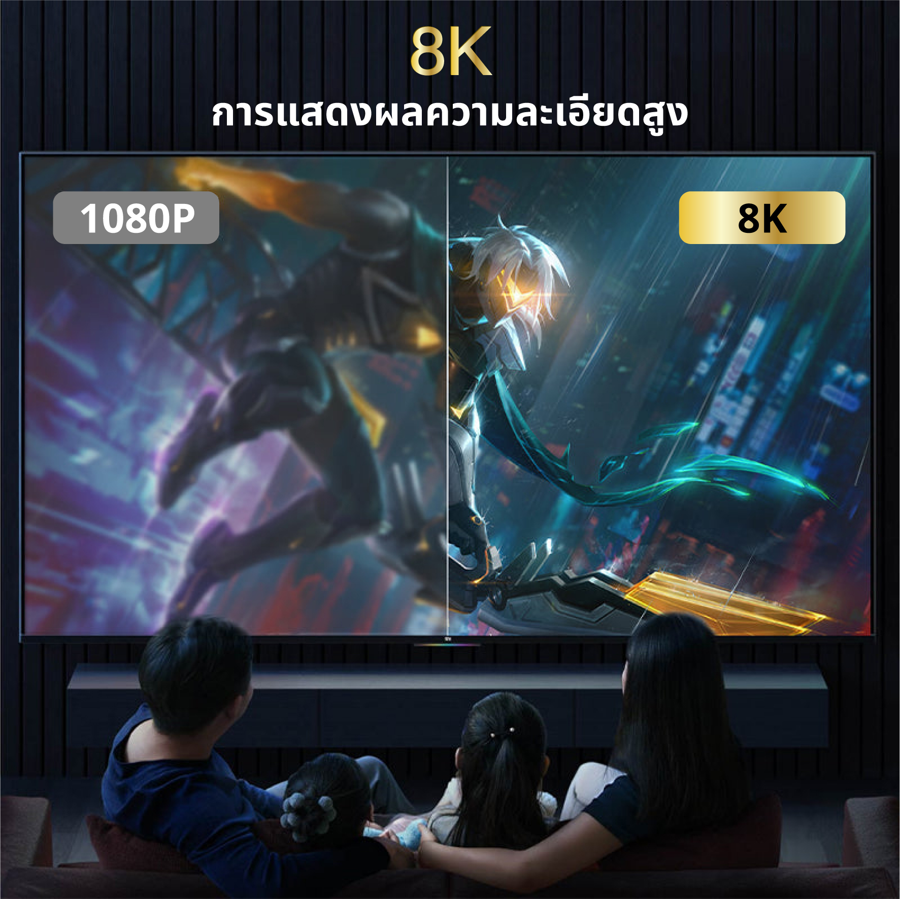Idigital สาย DP 1.4 8K Cable, DisplayPort 1.4, 8K/60Hz, 4K/144Hz, 2K ...