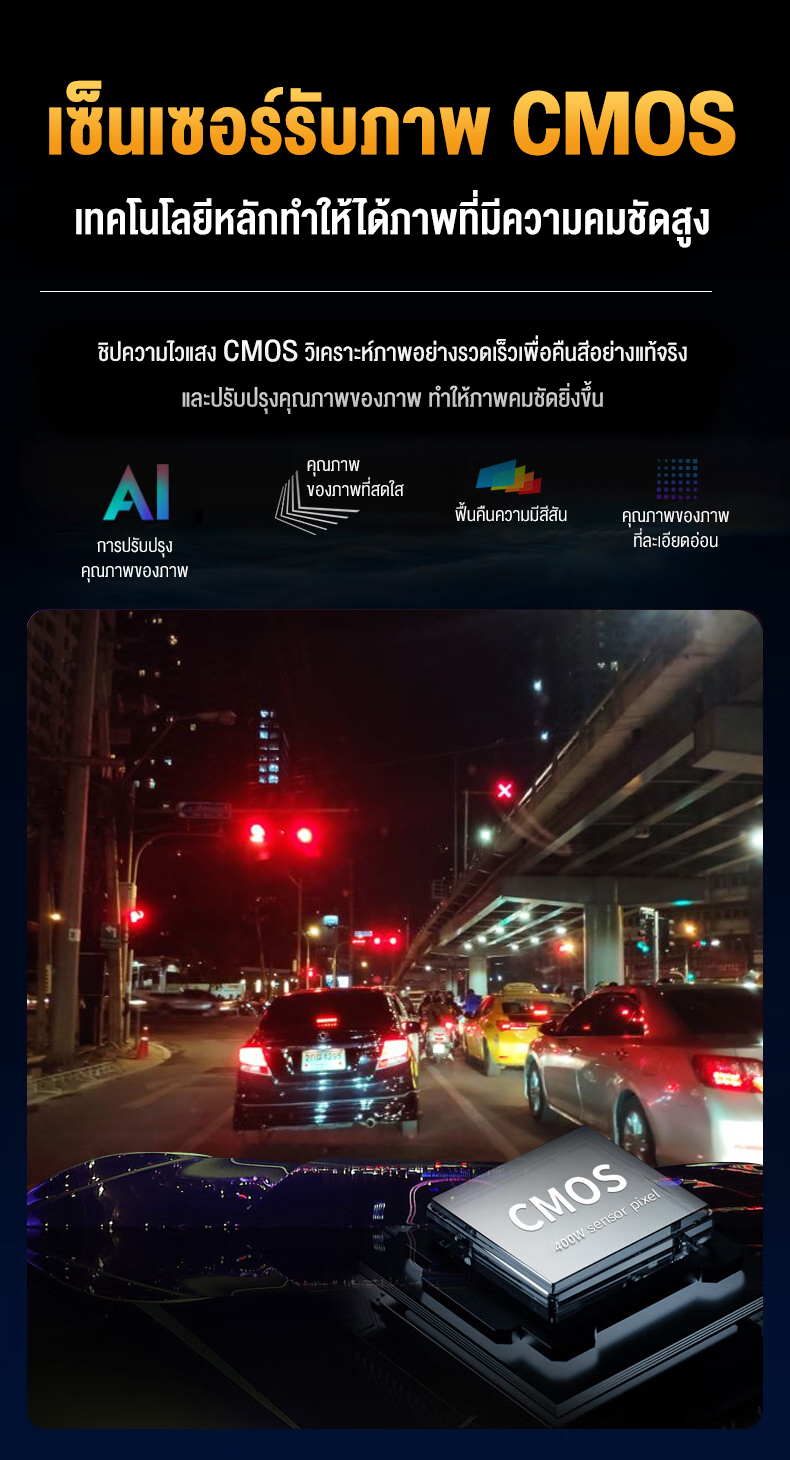 HIKVISION D1 / D1PRO Dash Cam Car Camera 2K กล้องติดรถยนต์ 1440 HD Wi-Fi ในตัว หมุนได้ 360 ...