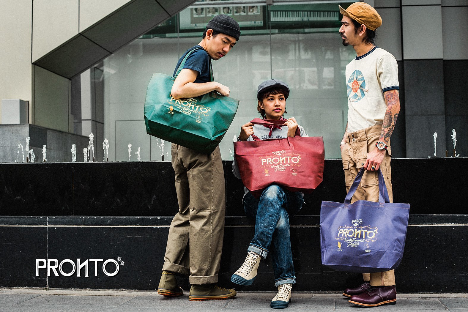 Pronto Bag ถุงโชคดี ของแท้ ถุงผ้า Pronto เป็นของใหม่ทุกใบ | Shopee Thailand