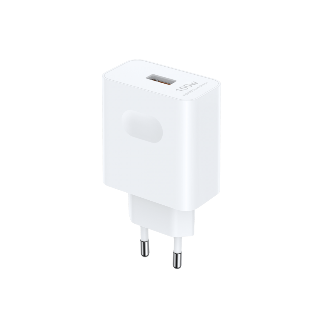 ⚡HONOR 100W SuperCharge Power Adapter Eu (Max 100W) White With Usb Type ...