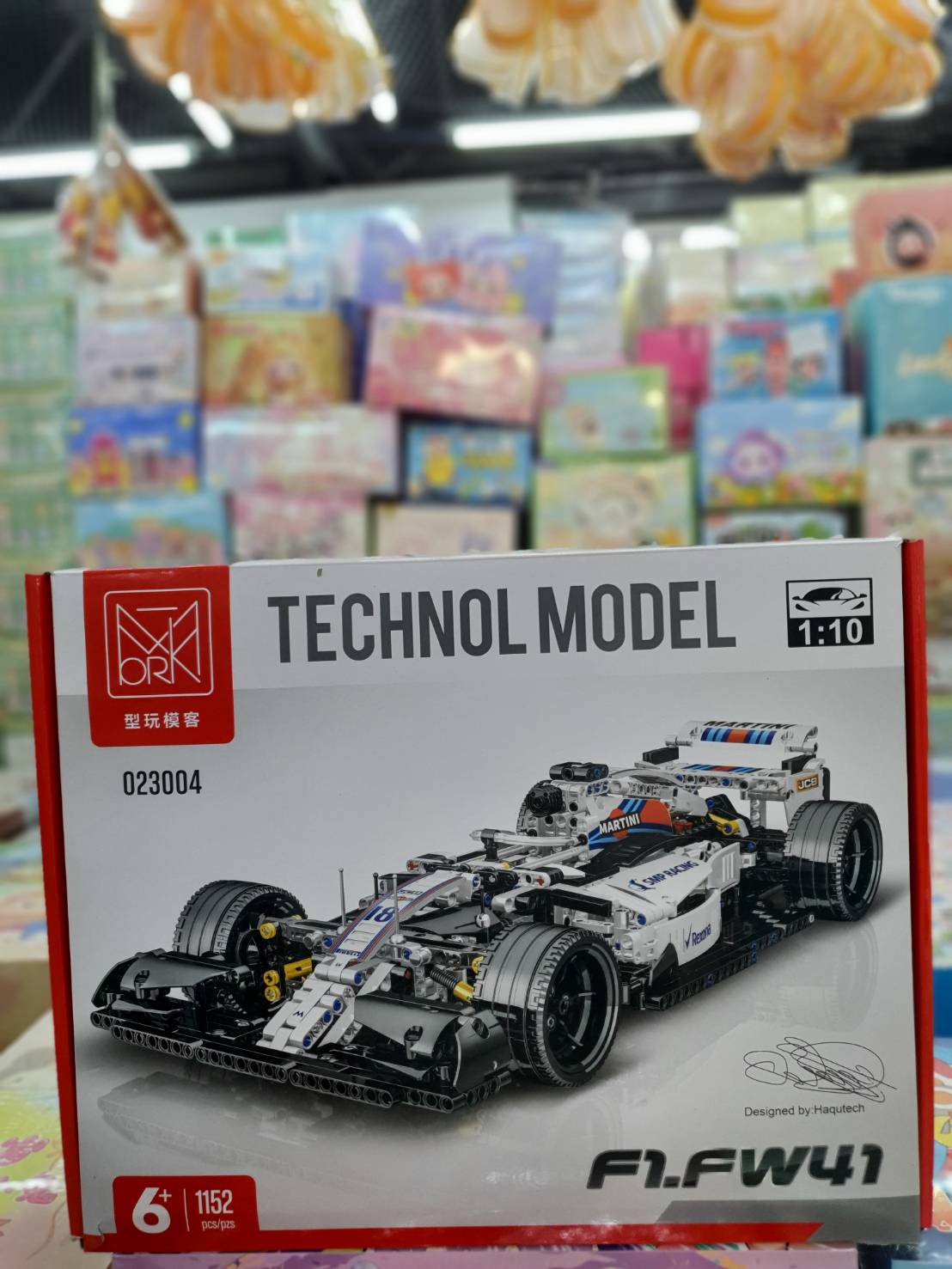 พร้อมส่ง!! ชุดตัวต่อ รถแข่ง TECHNOL MODEL F1 FW41 จำนวน 1,152 ชิ้น ...