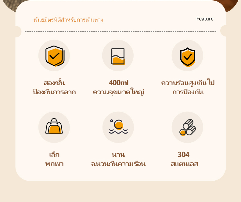 KAWU กาน้ําร้อน ถ้วย ถ้วยน้ำไฟฟ้าแบบพกพาเดินทางถ้วยน้ำเดือดอัจฉริยะความจุ 400ml แก้วน้ำไฟฟ้า ...