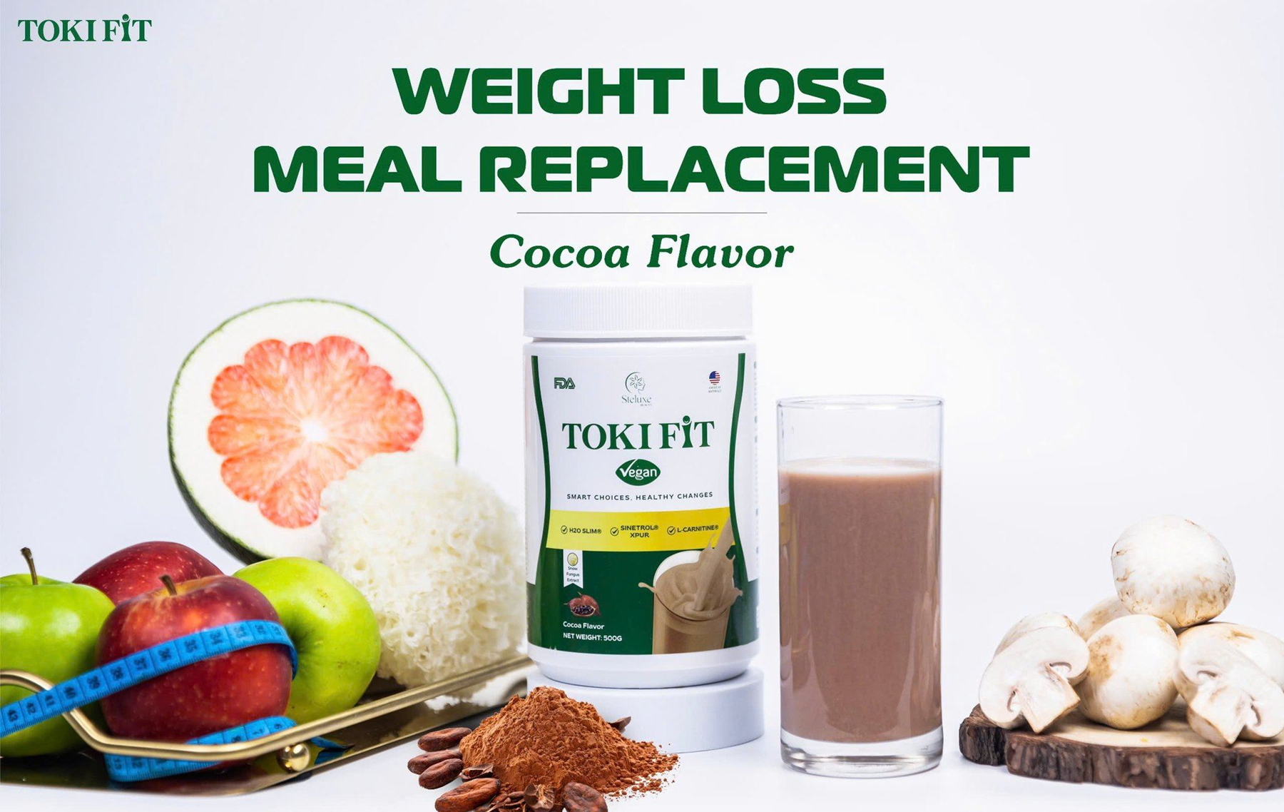 รสโกโก้ TOKI FIT แป้งลดน้ำหนัก - โซลูชั่นที่เหมาะสำหรับไลฟ์สไตล์ที่มี ...